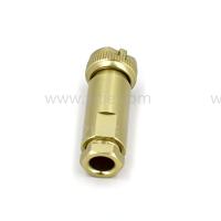 China Threaded PC4TK 4 Pin Female Straight Plug Solder Cups РС4ТВ RS4TV for sale