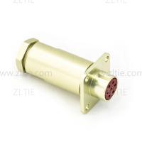 China Push-pull PCB7TPK 7 Pin Female Straight Plug with Cover Solder Cups РС7ТВ RS7TV for sale