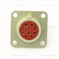 China Push-pull PCB10TK 10 Pin Female Straight Plug Solder Cups РС10ТВ RS10TV for sale