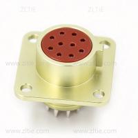 China Push-pull PCB10TK 10 Pin Female Straight Plug Solder Cups РС10ТВ RS10TV for sale