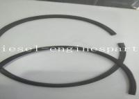 China Alloy Steel Diesel Engine Piston Ring Phosphide Surface Black With Gray for sale