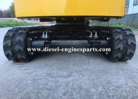 China 3500kg Mini Excavator Machine Steel ISO Small Digging Machine for sale