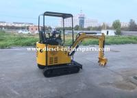 China 3500kg Mini Excavator Machine Steel ISO Small Digging Machine for sale