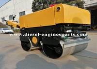 China Hydraulic Drive 800KG Mini Drum Roller Black Mini Vibratory Road Roller for sale