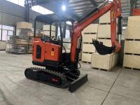 China Casting Iron Steel Mini Excavator Machine 1600mm Digging Depth for sale