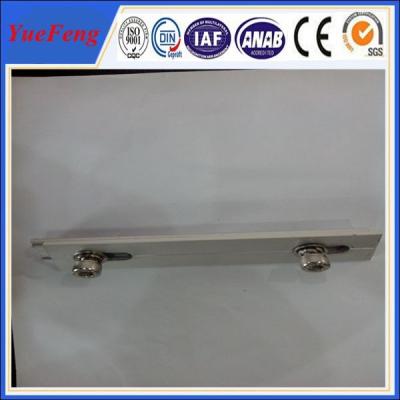 China 6063-T5 customized Aluminum solar panel mounting rail/bracket/accessories for sale