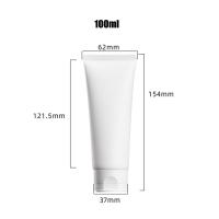 China 100ml Matte Cosmetic Plastic Soft Tube with Customizable Printing for Beauty Packaging for sale