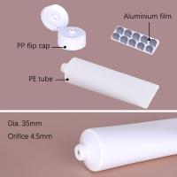 China 100ml Matte Cosmetic Plastic Soft Tube with Customizable Printing for Beauty Packaging for sale