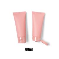 China 60ml Recyclable Cosmetic Plastic Soft Tube Flexible And Squeezable For Eco-Friendly Cosmetic Packaging for sale