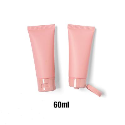 China 60ml Recyclable Cosmetic Plastic Soft Tube Flexible And Squeezable For Eco-Friendly Cosmetic Packaging for sale