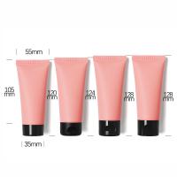China 60ml Recyclable Cosmetic Plastic Soft Tube Flexible And Squeezable For Eco-Friendly Cosmetic Packaging for sale