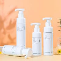 China Round Cylinder Shape Plastic Foam Bottle 100ml 120ml 150ml and 200ml for sale
