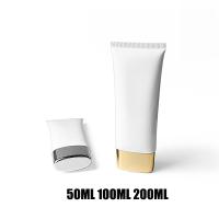 China Super Oval Matte cosmetic squeeze tube often recyclable sustainable packaging choice for cosmetic creams lotions and skincare items for sale