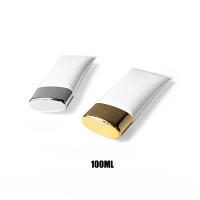 China Super Oval Matte cosmetic squeeze tube often recyclable sustainable packaging choice for cosmetic creams lotions and skincare items for sale