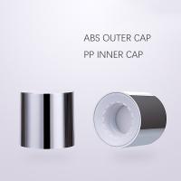 China Clear frosted PET bottle and jar featuring shiny silver plastic lid suitable for eco friendly and reusable cosmetic packaging solutions for sale