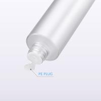 China Clear Frsoted PET bottles and jars with Shiny Sliver Cap in Customized Volume and Screw on Cap and  Pump Closures for sale