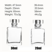 China UV Silver Cap Elegant Glass Perfume Bottle Featuring Spraying or Frosting Finishes Perfect for Scent Presentation and Custom Colors 20ml 30ml 50ml 100ml for sale
