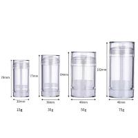 China AMMA Leak-proof Plastic Deodorant Bottles in 15g 30g 50g 75g for Plastic Cosmetic Bottles Packaging for sale