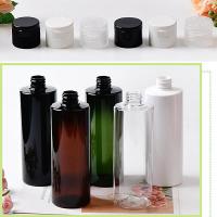 China Hot Stamping 500ml Plastic PET Shampoo Bottles Made from Plastic PET Featuring Screen Printing Surface Handling for Elegant Cosmetic Packaging for sale