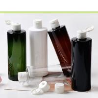 China Hot Stamping 500ml Plastic PET Shampoo Bottles Made from Plastic PET Featuring Screen Printing Surface Handling for Elegant Cosmetic Packaging for sale