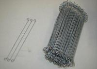 China Galvanized Double Loop Rebar Tie Wire 16 Gauge 6 inch Length For Construction for sale