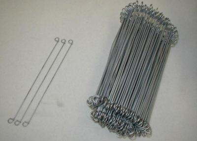 China Galvanized Double Loop Rebar Tie Wire 16 Gauge 6 inch Length For Construction for sale