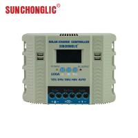 China 100A Rated Current PWM Solar Charge Controller with Multi-Voltage Compatibility and 100V Max PV Voltage for sale