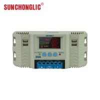 China 30A PWM Solar Charge Controller for Multi-Voltage Systems with 100V Max PV Voltage for sale