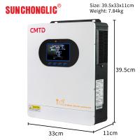 China SUN - D This all-in-one unit provides 6.5KW of pure sine wave AC output from a 48V setup, integrating an MPPT solar charge controller with uninterruptible power supply (UPS) capabilities. for sale