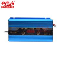 China Smart DC-1240A 12V 40A AGM GEL Battery Charger with Car Engine Start Function and LCD Digital Display for sale