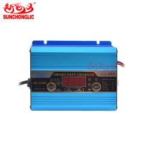 China Smart DC-1210A 12V 10A AGM GEL Battery Charger with Car Engine Start Function and LCD Digital Display for sale