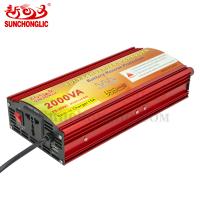 China 2000VA Peak Power Modified Sine Wave Inverter with Built-in 15A Battery Charger for Solar Off-Grid & Emergency Use for sale