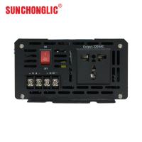 China 1000W Peak Power Modified Sine Wave Inverter with Built-in 20A PWM Solar Controller for 12V DC to 220V AC Conversion for sale