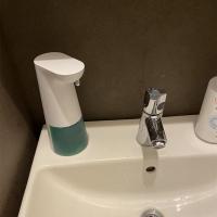 China Countertop Sensor Foam Bottle Soap Dispenser Battery Operated 250ML for sale