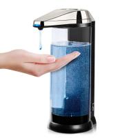 China 500ML Brushed Nickel Touchless Soap Dispenser for sale