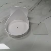 China Adhesive Plastic Bathroom Accessories Sets 5KG Wall Mounted Soap Dispenser Bracket for sale