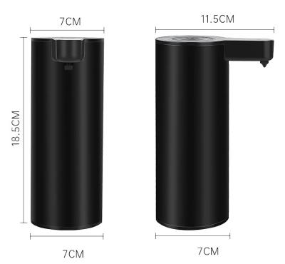 China 4CM One Touch Button Battery Operated Soap Dispenser Cleaning Mode for sale