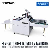 China Semi Automatic Pre-coating Film Laminating Machine 1000kg 3300x1200x1400mm for sale