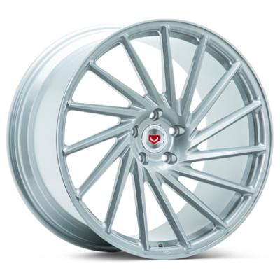 China VPS-305T Gloss Silver Vossen Forged Wheels Monoblock Multi Spokes for sale