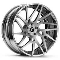 China Forgiato Twisted Maglia 20 Inch Staggered Wheels Face Chrome for sale
