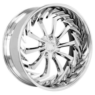 China LF-777 3PC Options Lexani Forged Wheels Staggered Spokes for sale