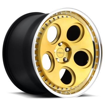 China Audi R8 Retro Rotiform DIA Wheels Monoblock 3PC Custom Finish for sale