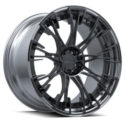 China Ultimate Multi Spoke Alloy Two Piece Forged Wheels UF/2-154 for sale
