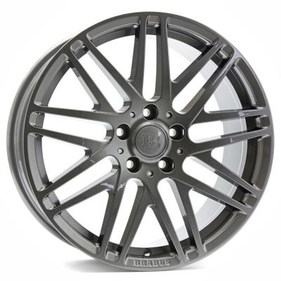 China Offset 80mm Mercedes Benz Forged Wheels Monoblock F Liquid Titanium for sale