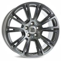 China Hollow Carved Spokes Mercedes Forged Wheels R Liquid Titanium for sale
