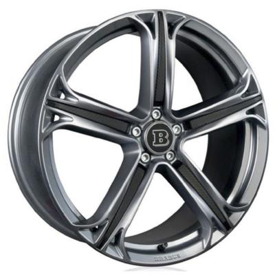 China Brabus Mercedes Benz Forged Wheels Monoblock T Liquid Anthracite for sale