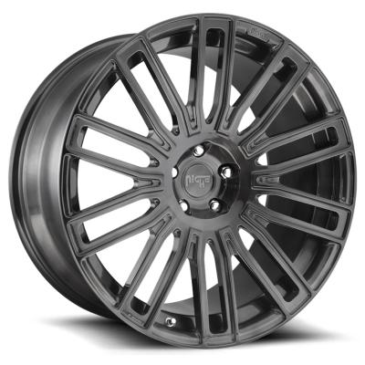 China Custom Finishes Avant Brushed Monoblock Forged Wheels 16'' 18'' 22'' for sale