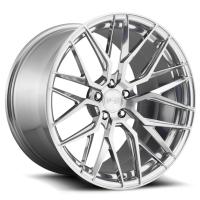 China 6061-T6 Bright Silver Monoblock Forged Wheels Concave Spokes for sale