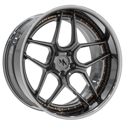China Deep Dish 3 PC Audi S5 JC Forged Wheels R-FX101 Deep Dish Lightweight for sale