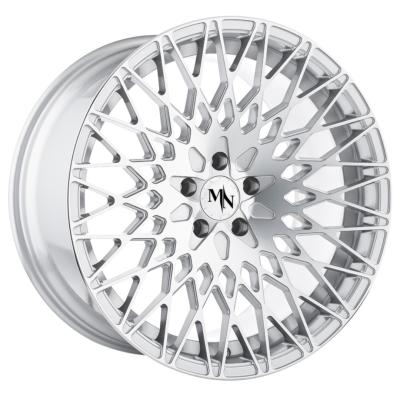 China Silver Machine 20 Inch Monoblock Wheels Endless Finish for sale